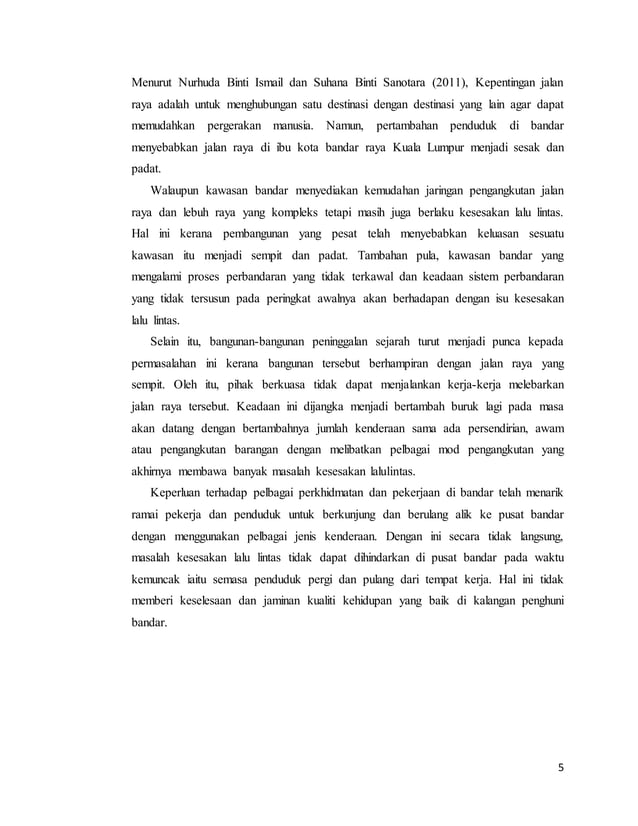 Kesan postif dan negatif pembandaran | DOCX