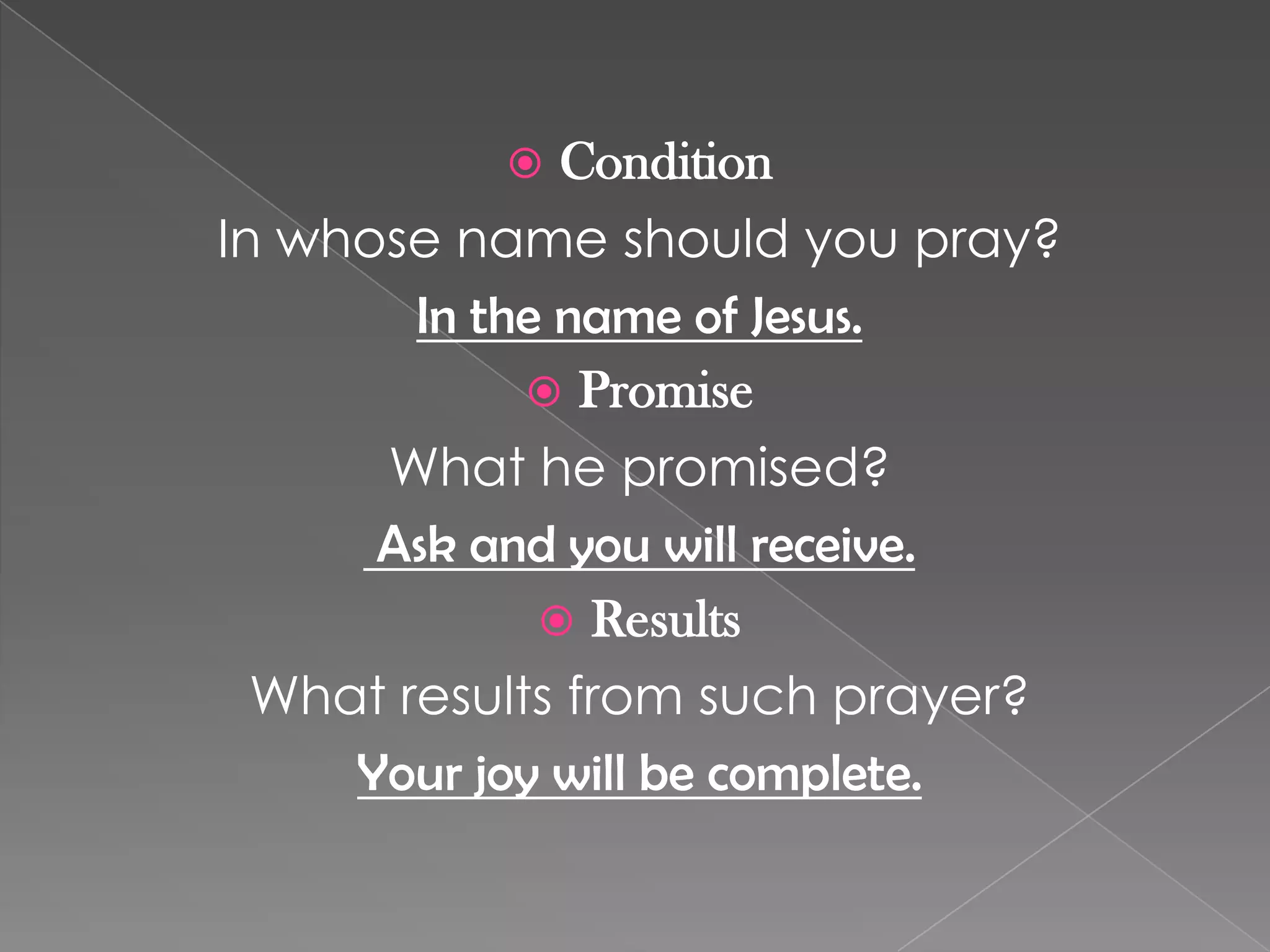 Assurance of answered prayer v1 | PPTX