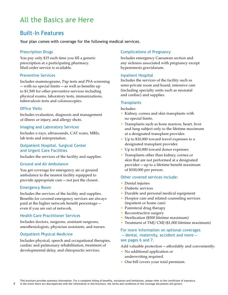 Assurant Health Brochure
