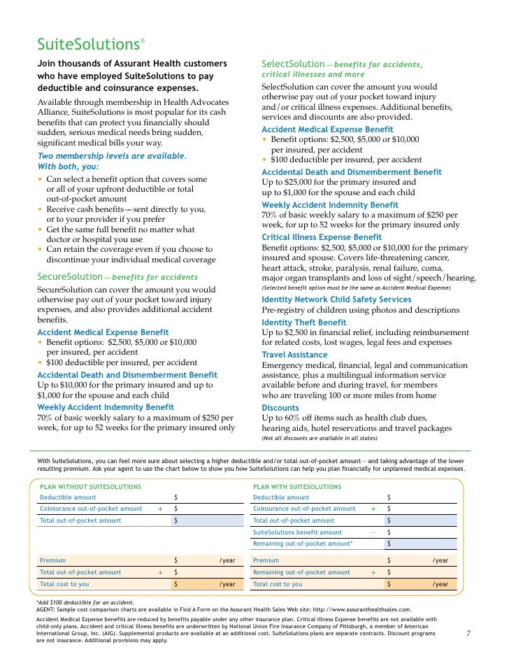 Assurant Health Brochure