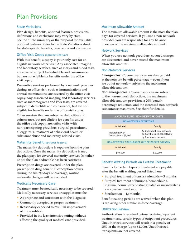 Assurant Health Brochure