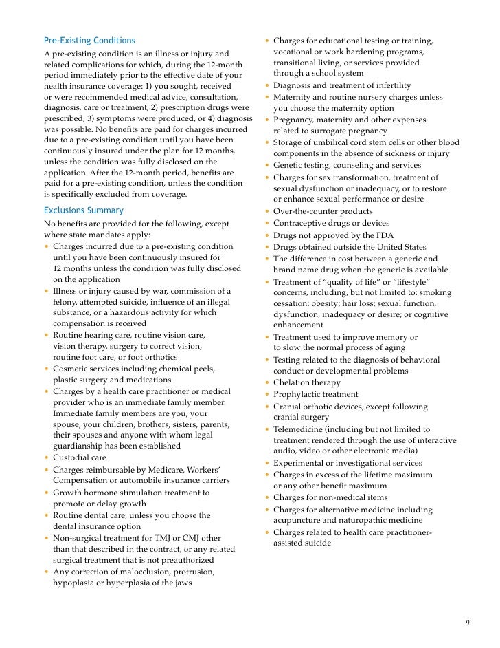 Assurant Health Brochure