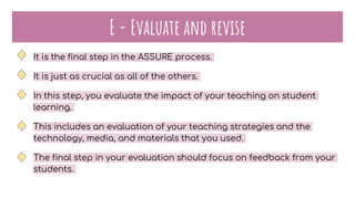 Assure Instructional Design | PPT