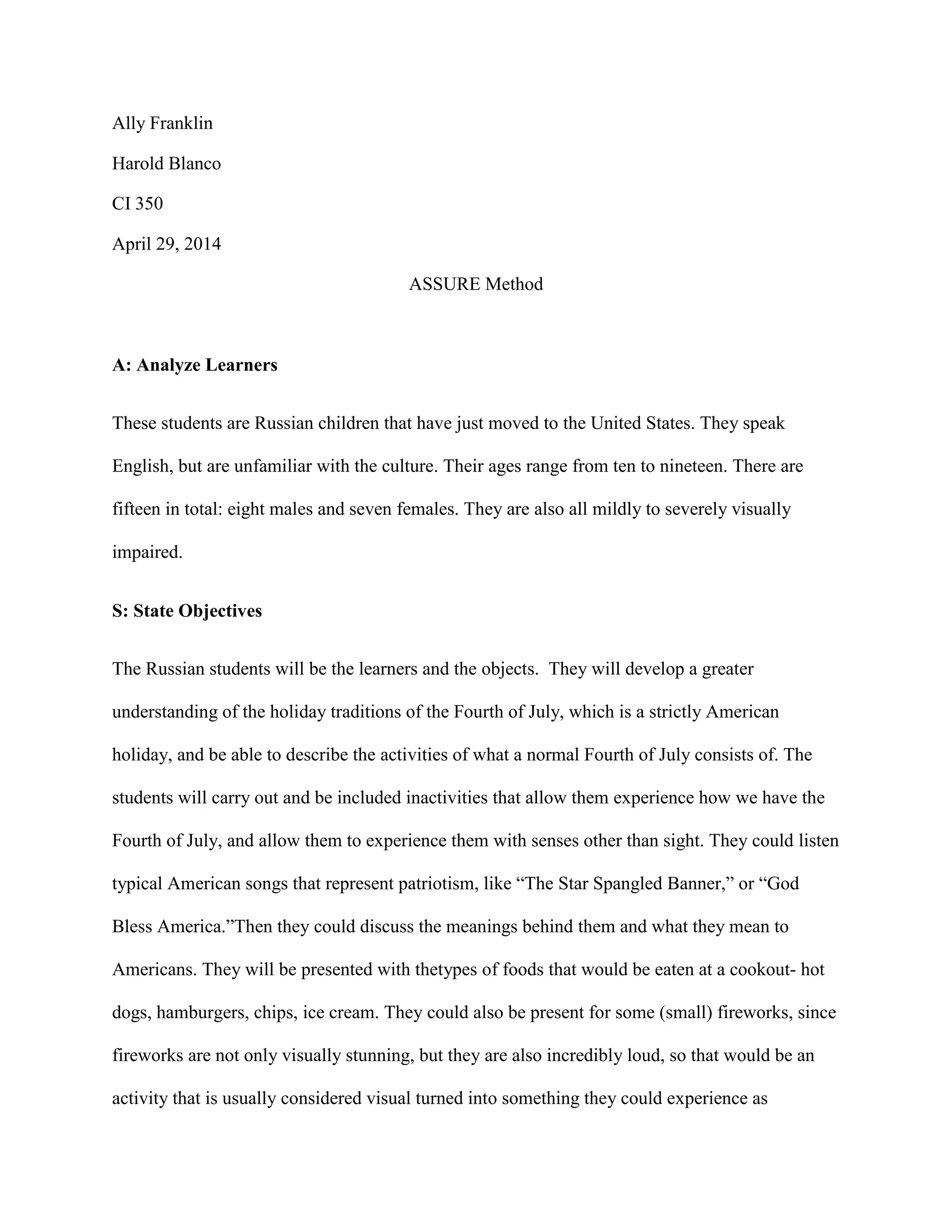 Assure assignment updated | PDF