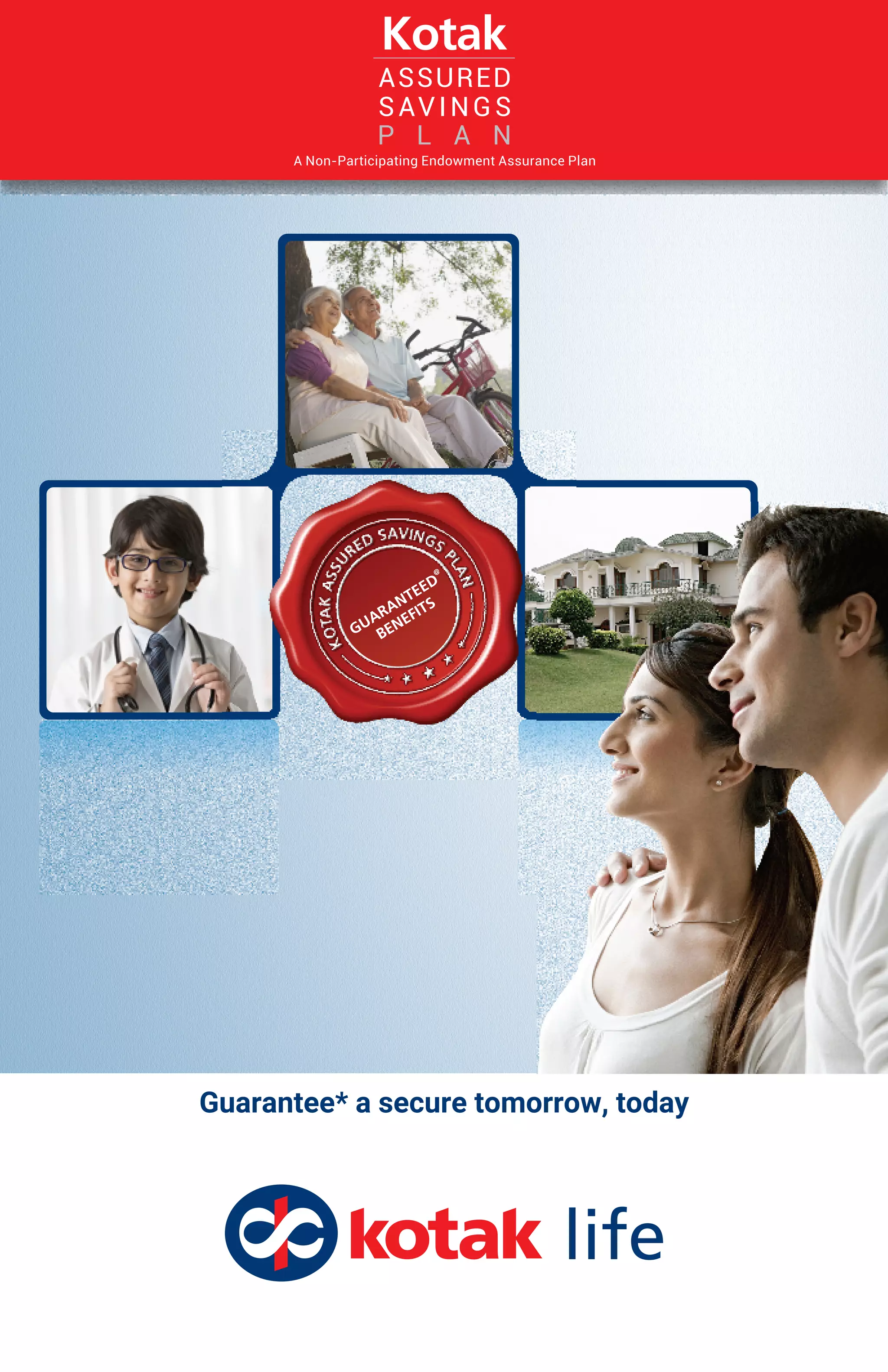 E-Brochure For Kotak Assured Savings Plan - Kotak Life | PDF