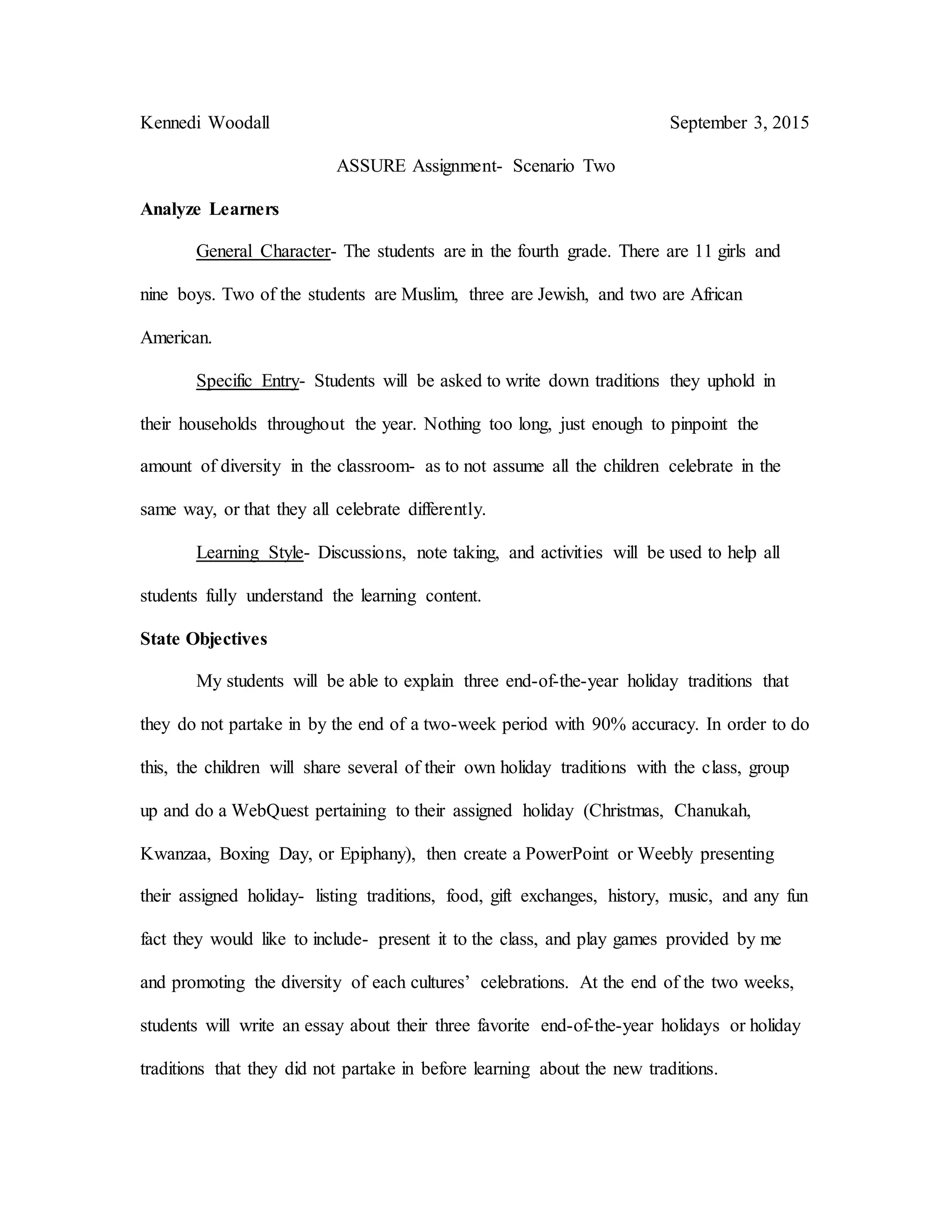 Assure method 2 | PDF