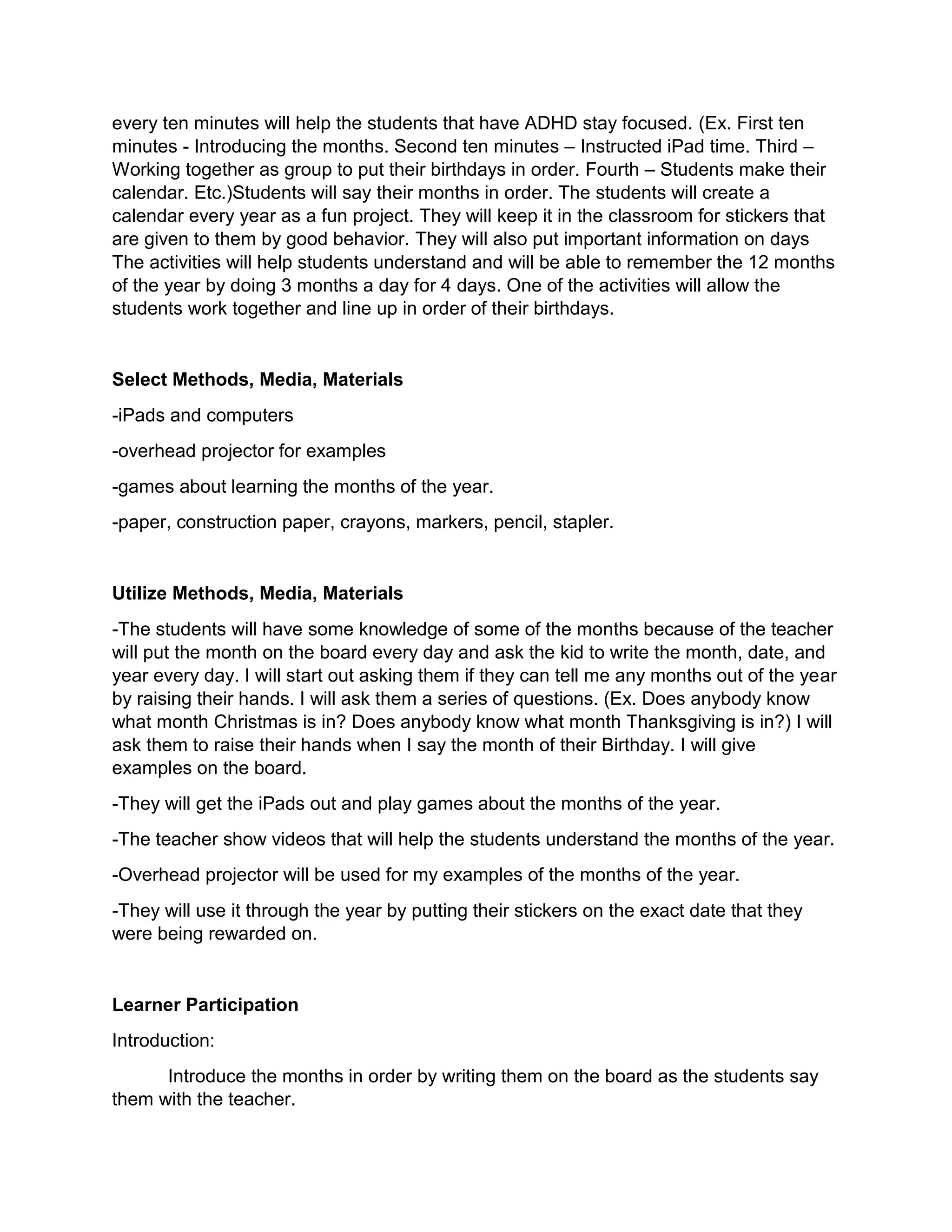 Assure Method Attempt 1 Pdf