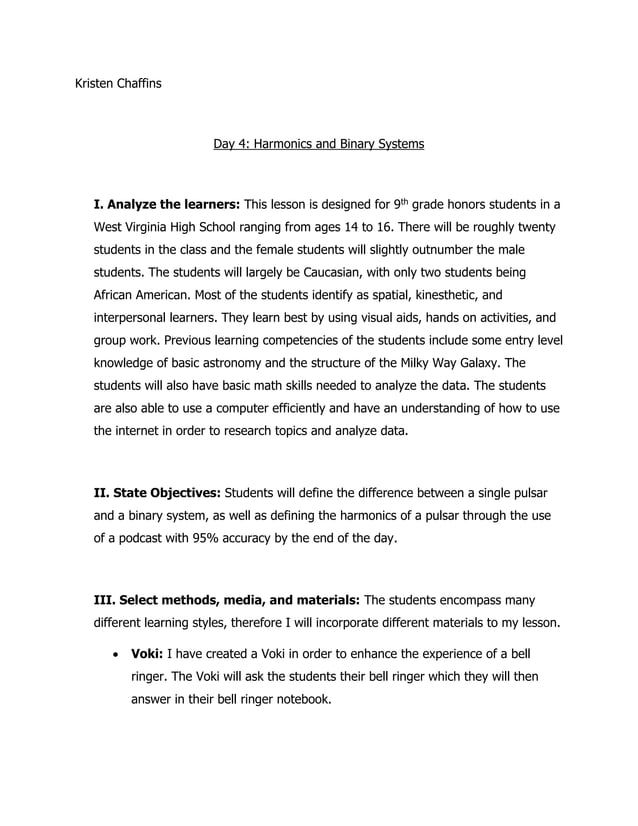 ASSURE Method Day 4 | DOCX