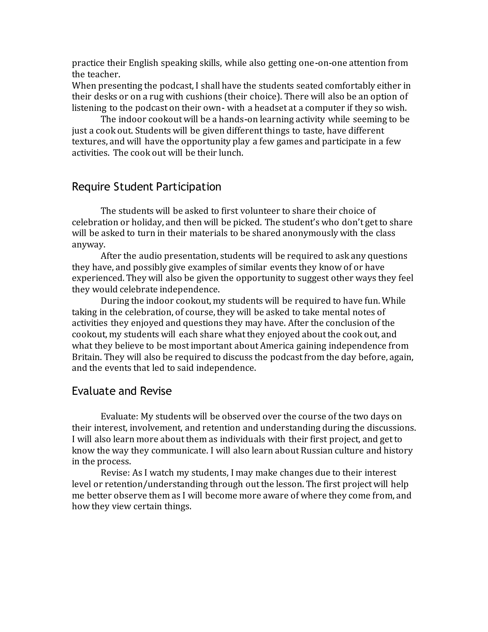 Assure method plan revised | DOCX