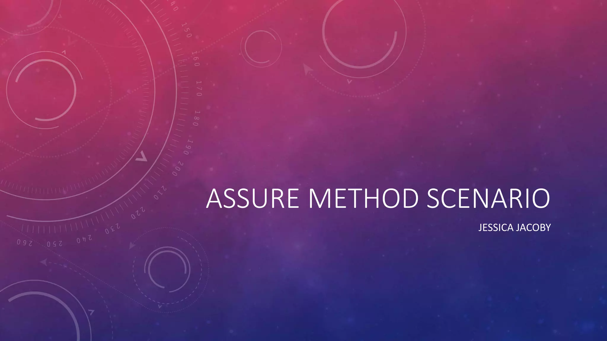 Assure method scenario | PPT