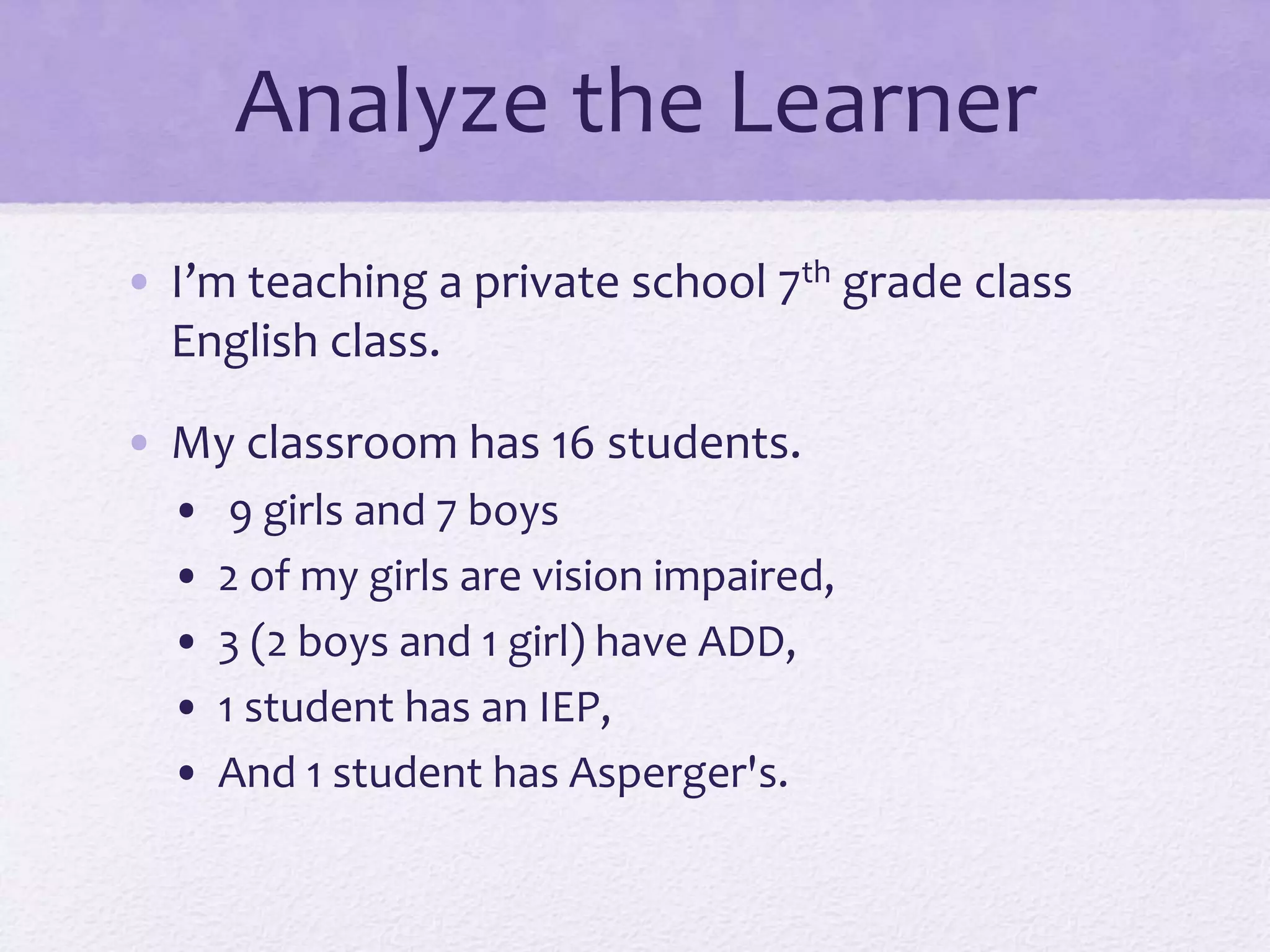 Assure Method Unit Plan | PPTX | Educational Assessment | Education
