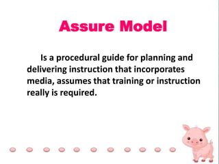 ASSURE MODEL | PPTX
