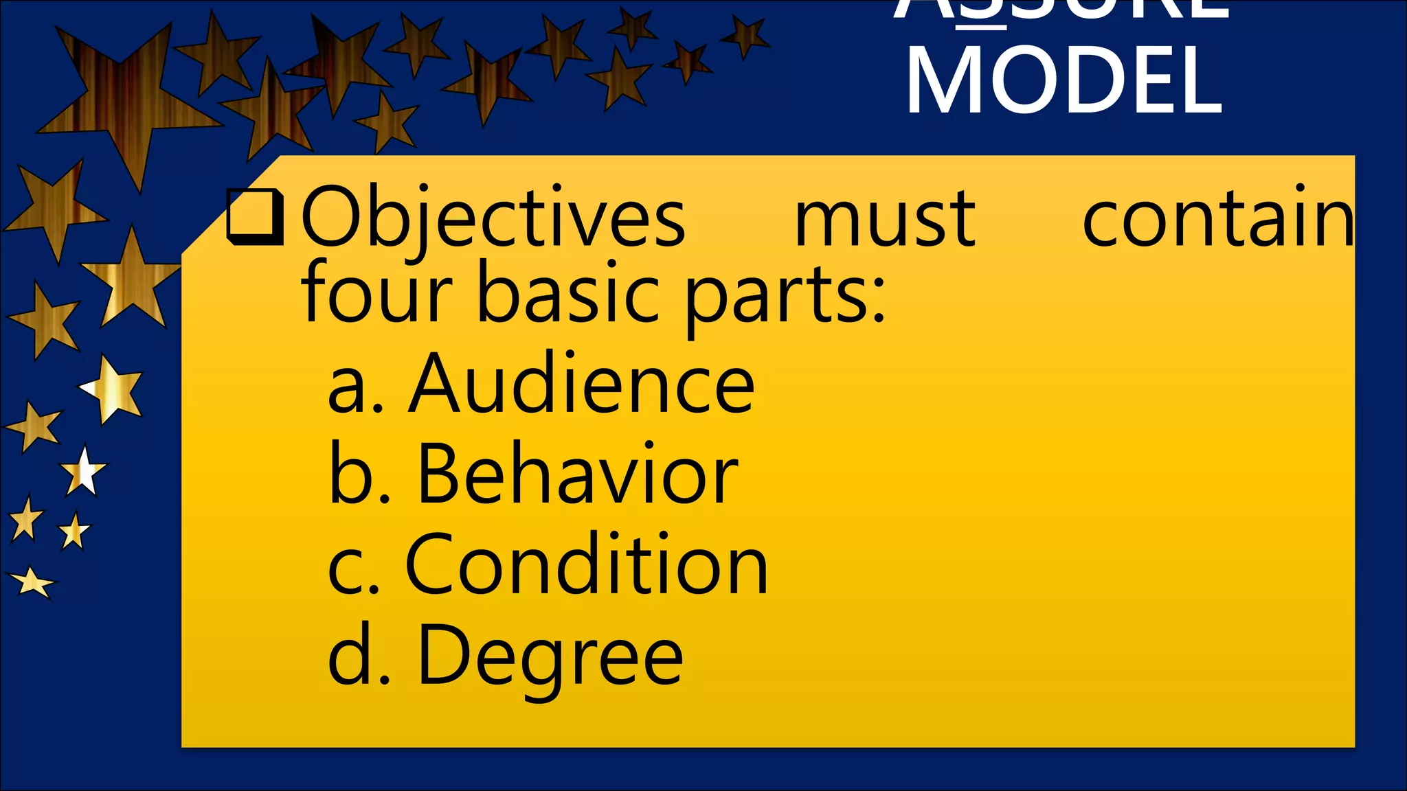 ASSURE MODEL.pptx