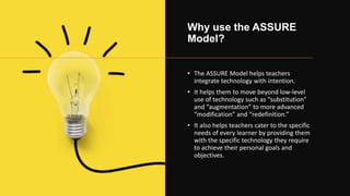 ASSURE: INSTRUCTIONAL DESIGN MODEL | PPTX