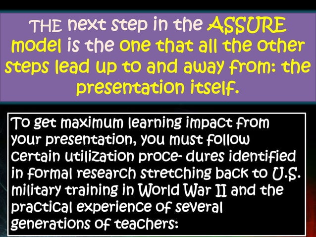 Assure model report | PPT