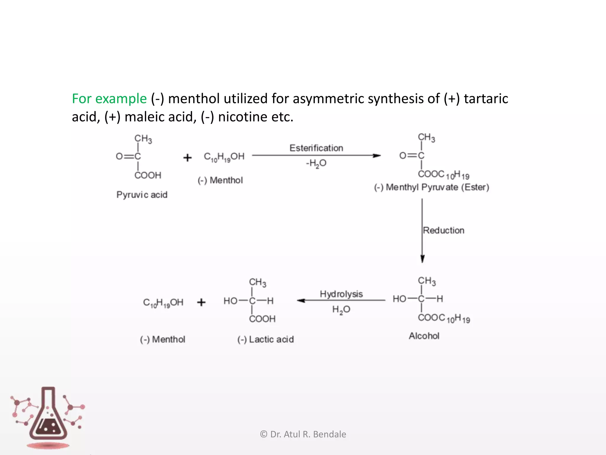 Asymmetric synthesis | PPSX