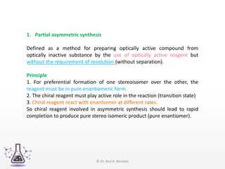 Asymmetric synthesis | PPSX