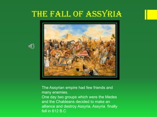 Assyria | PPTX | Death, Injury, or Military Conflict | Sensitive Topics