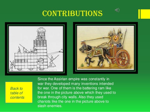 Assyrians Inventions And Advancements