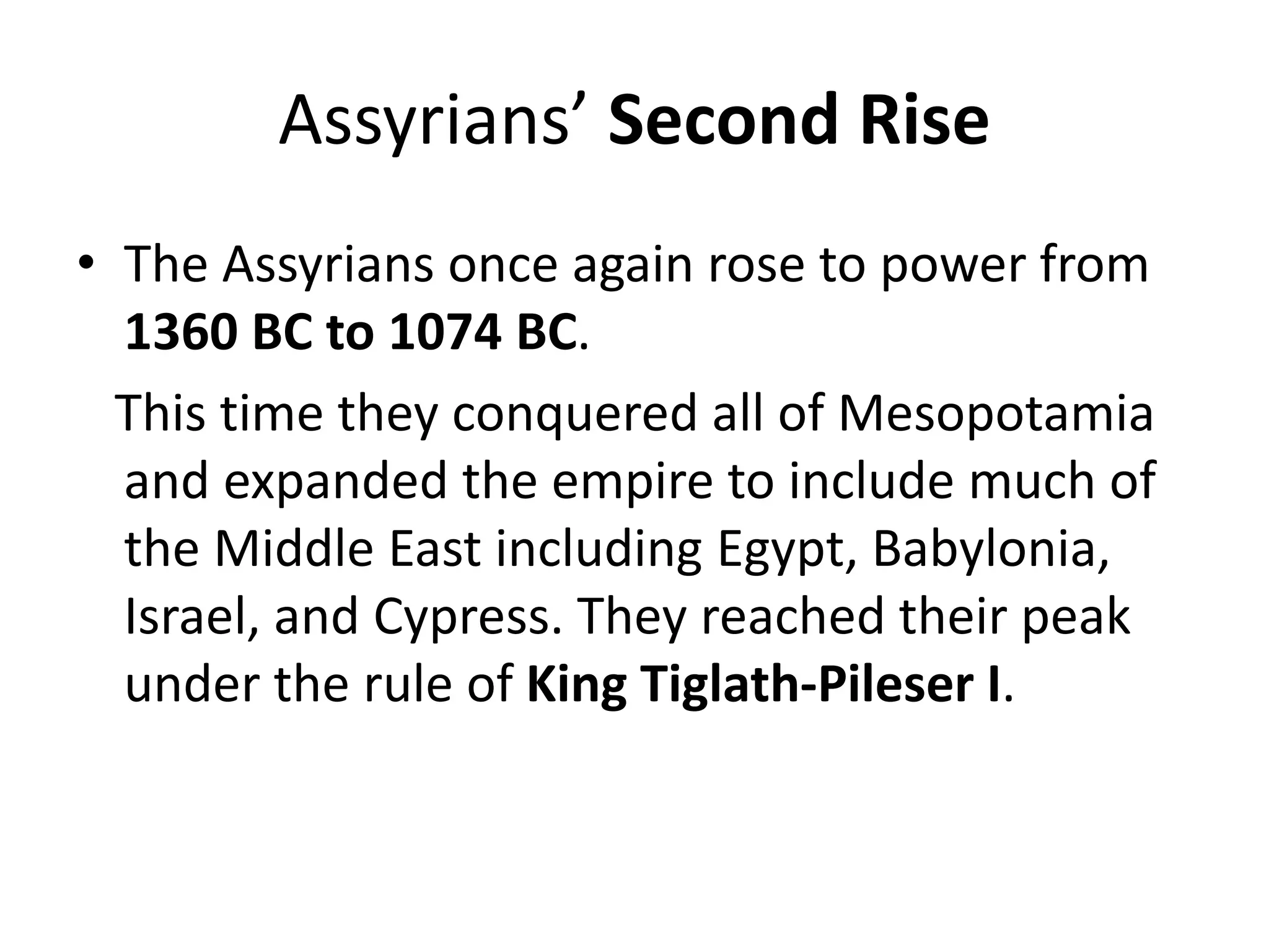 Assyrian Civilization | PPTX
