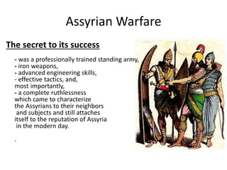 Assyrian Army Tactics