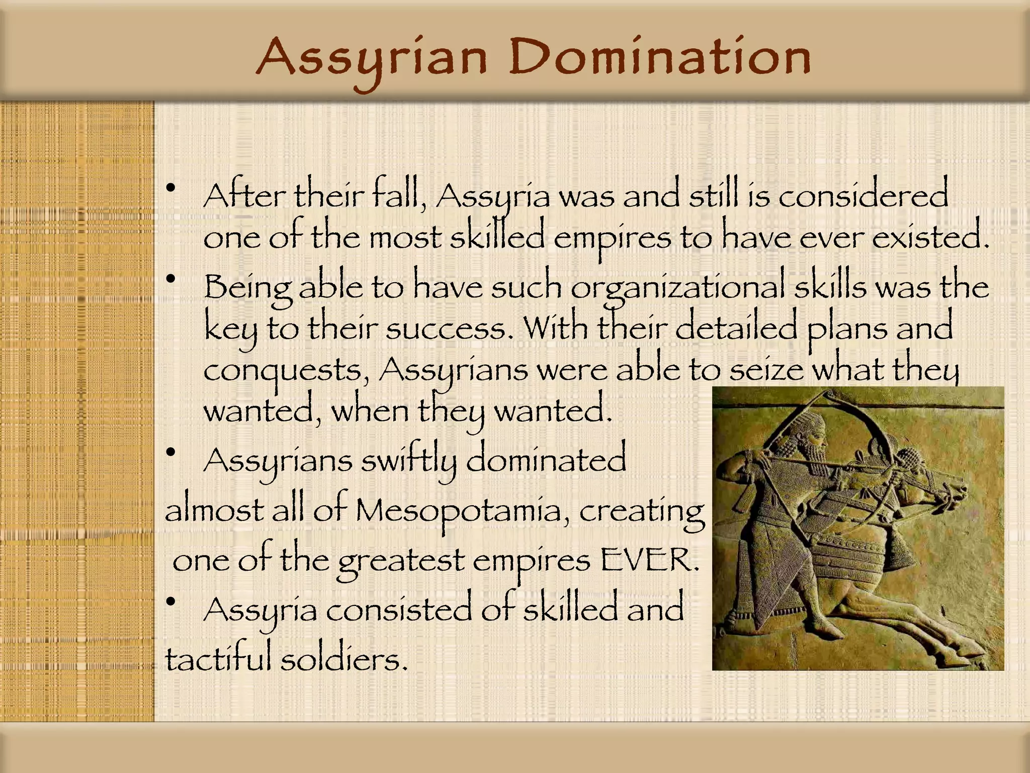 Assyria Power Point Presentation | PPT