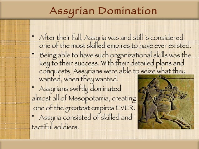 Assyria Power Point Presentation | PPT | Religion & Spirituality