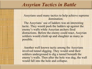 Assyria Power Point Presentation | PPT | Religion & Spirituality