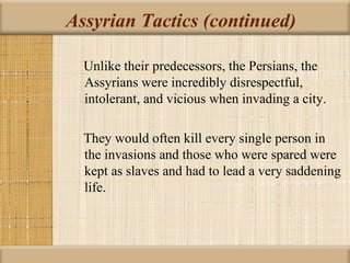 Assyria Power Point Presentation | PPT