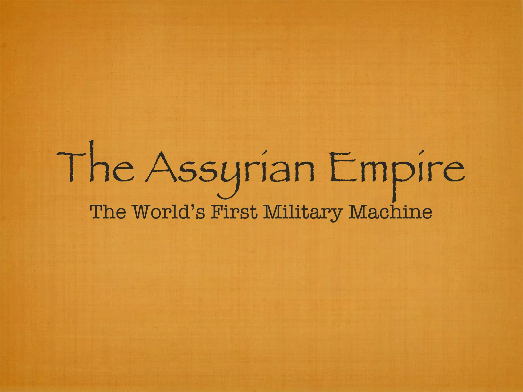 Assyria Project | PPT