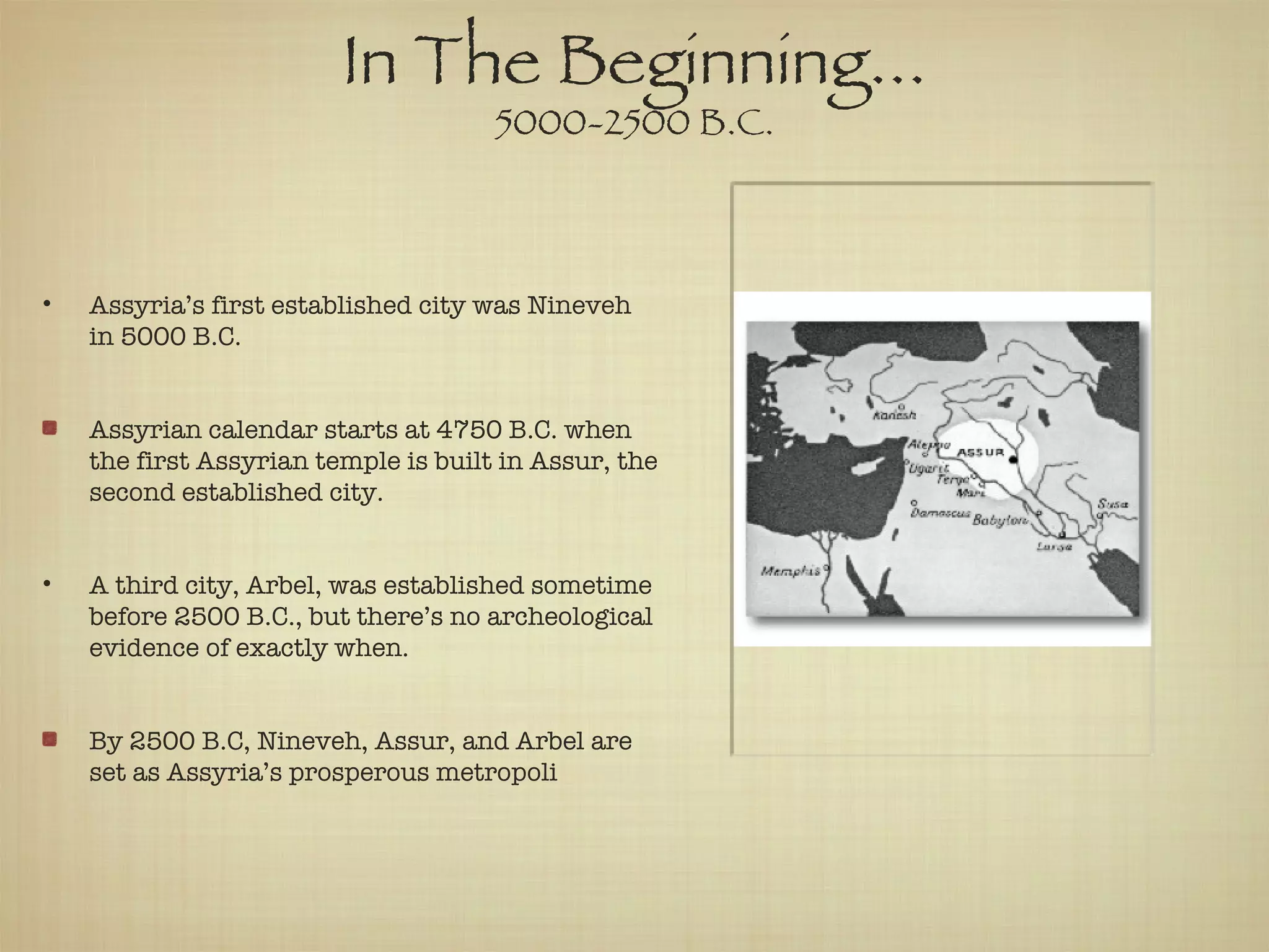 Assyria Project | PPT