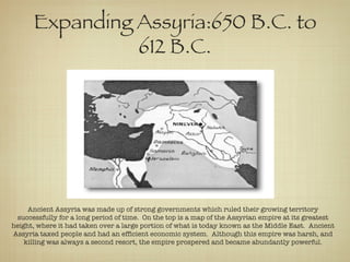 Assyria Project | PPT
