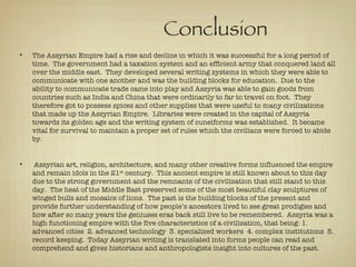 Assyria Project | PPT