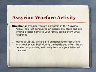 Assyria Rises to Power | PPT