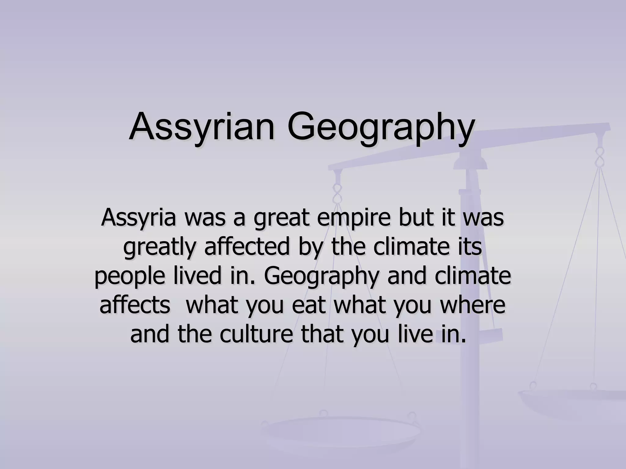 Assyrian Empire | PPT