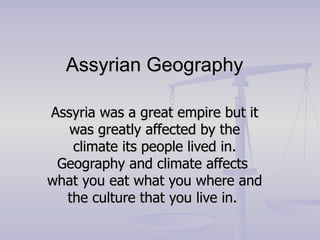 Assyrian Geography | PPT
