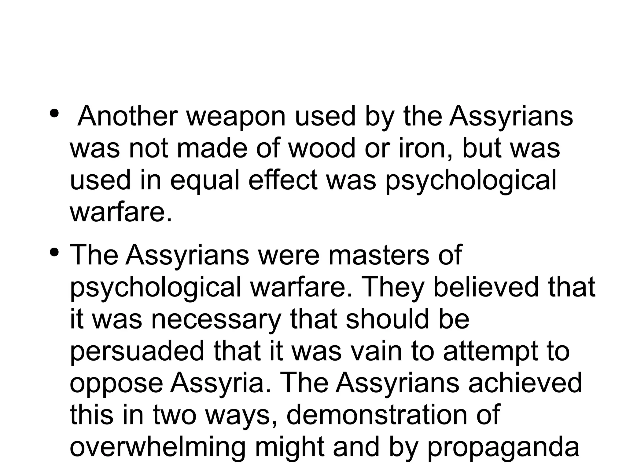 Assyrian Empire | PPT