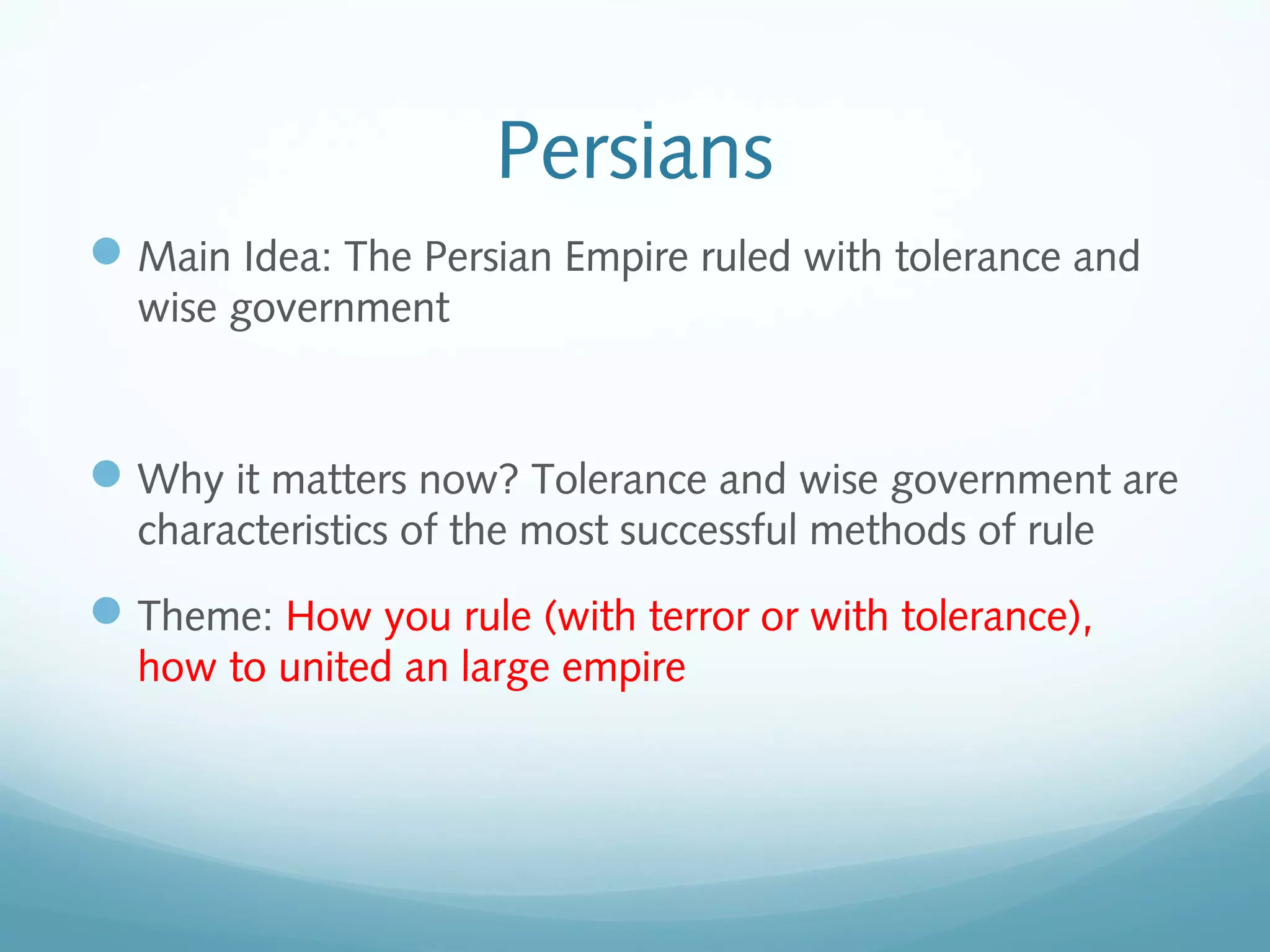 Assyrian & Persian Empires (4:2-3) | PPT