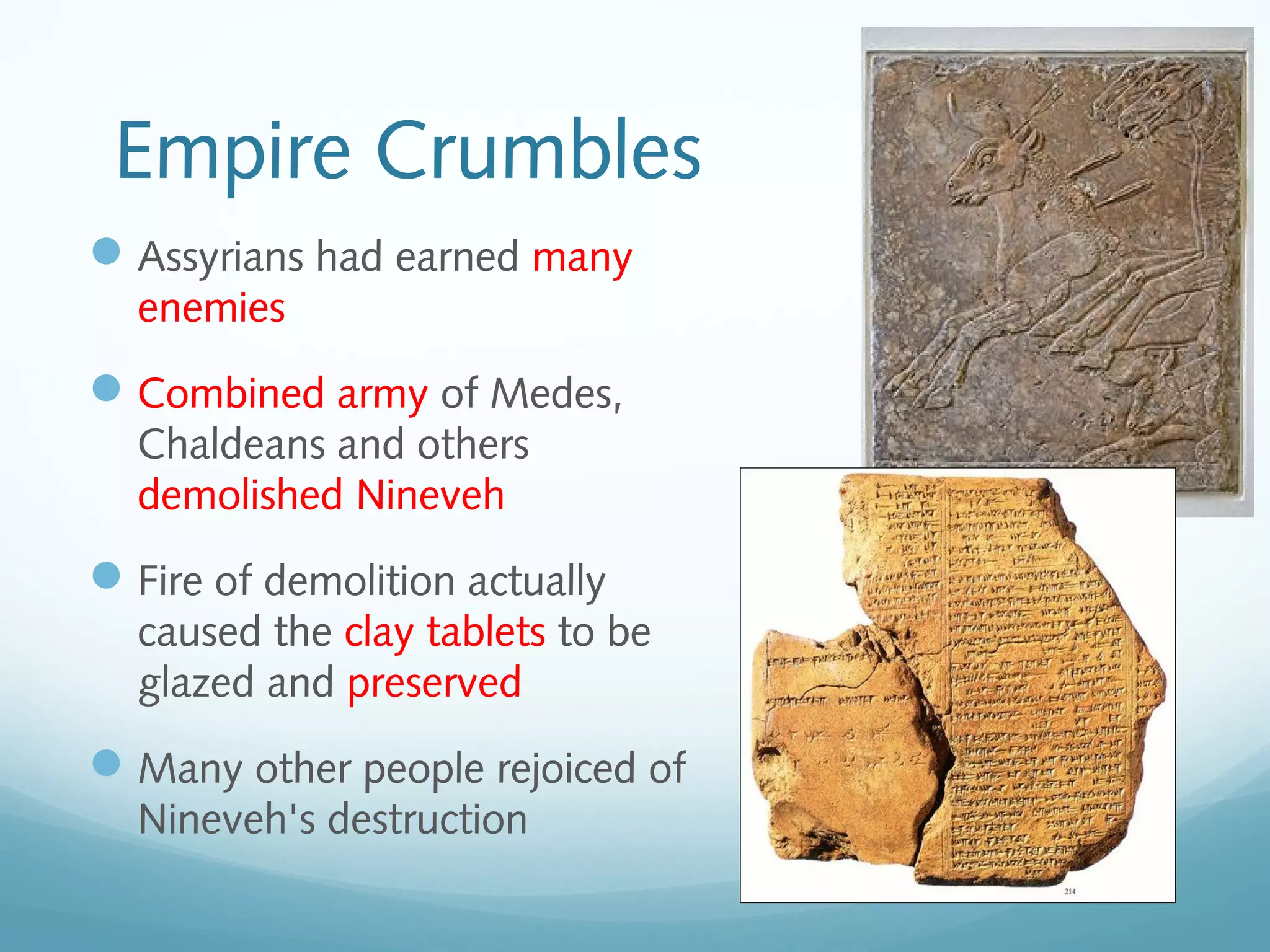 Assyrian & Persian Empires (4:2-3) | PPT