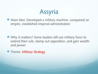 Assyrian & Persian Empires (4:2-3) | PPT