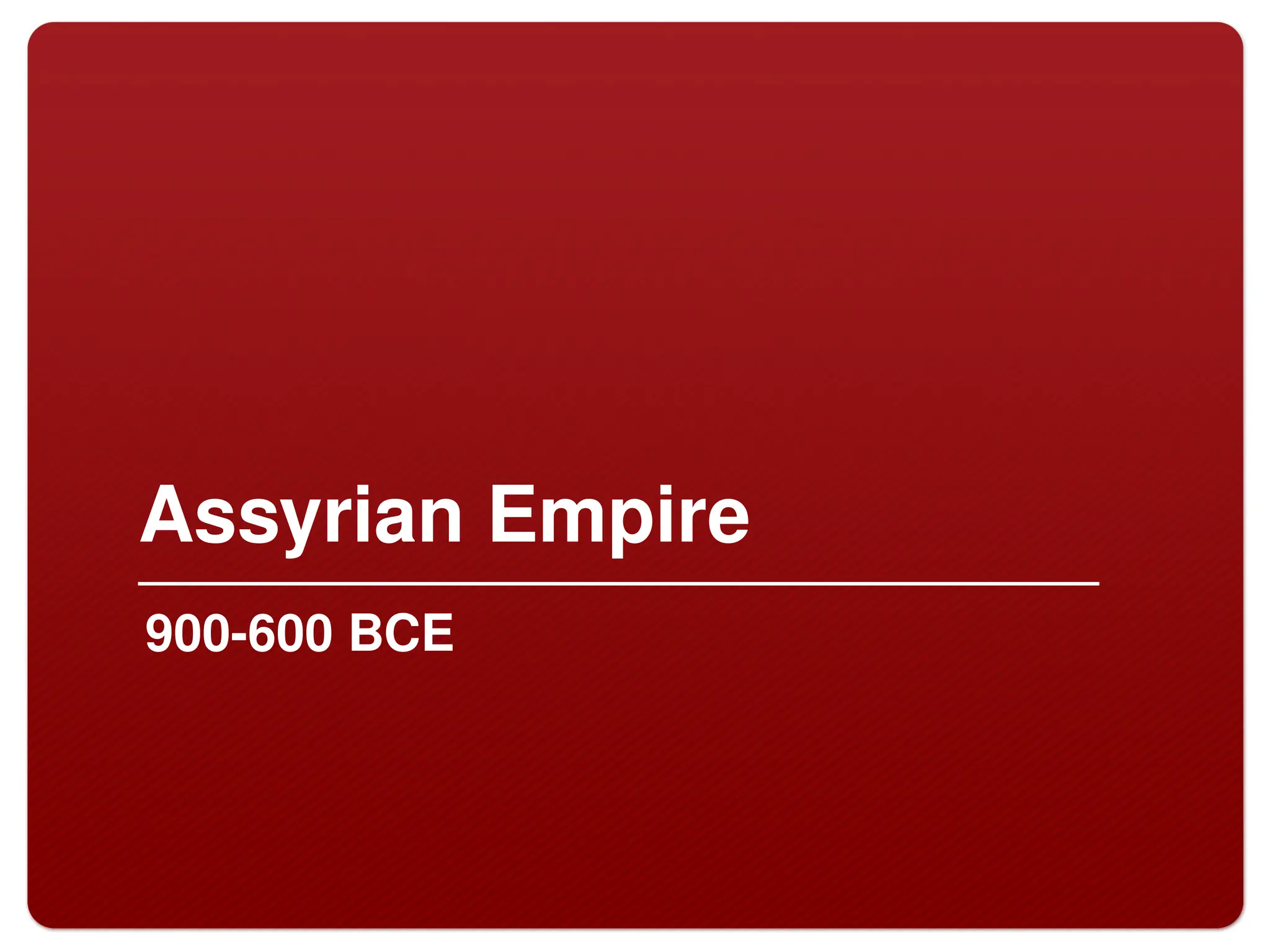 Slideshow on the Assyrian Siege of Jerusalem | PPT