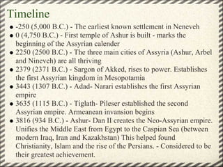 Assyria Project | PDF