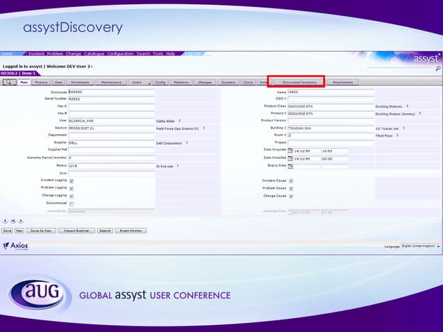 Assyst 9 Overview Roadmap | PPT | Computing | Technology & Computing