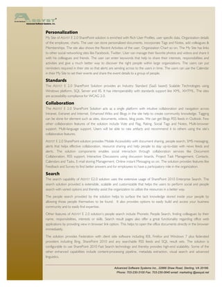 Assyst E 2 0 Share Point Solution | PDF