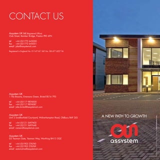 Assystem brochure 2011 | PDF
