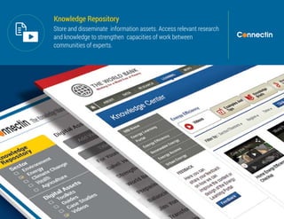 Connectin - An Enterprise Knowledge Management Solution | PPT
