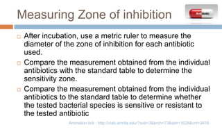Antibiotic sensitivity testing (AST) | PPTX