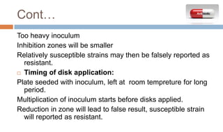 Antibiotic sensitivity testing (AST) | PPTX