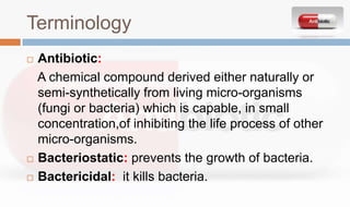 Antibiotic sensitivity testing (AST) | PPTX
