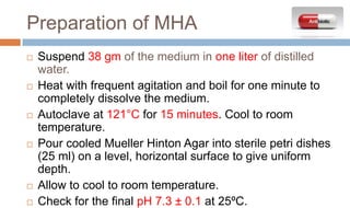 Antibiotic sensitivity testing (AST) | PPTX